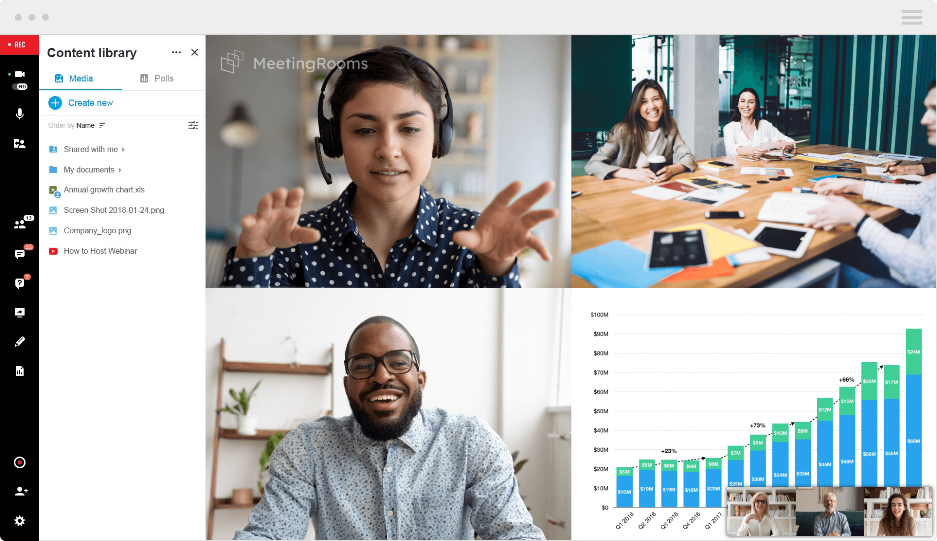 FREE Video Conference | FREE Online Meeting Rooms | Meetingrooms.net